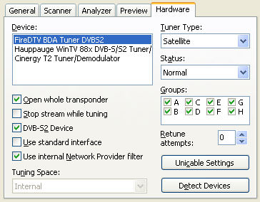 TransEdit - Settings Window